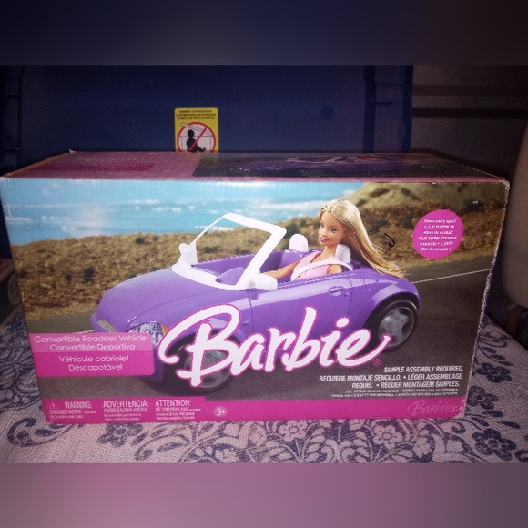 Barbie | Toys | 206 Mattel Barbie Convertible Roadster | Poshmark